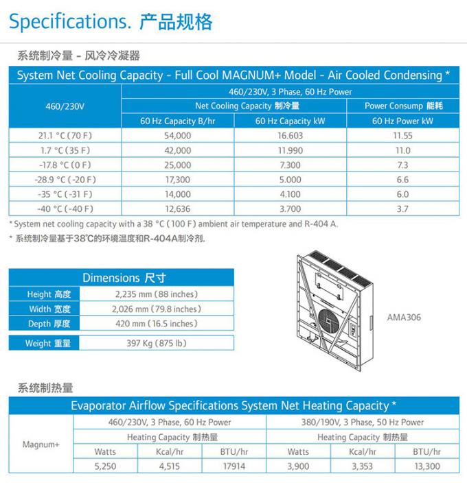 MP-4000/MP4000 magnum plus THERMO KING container refrigeration unit for ...